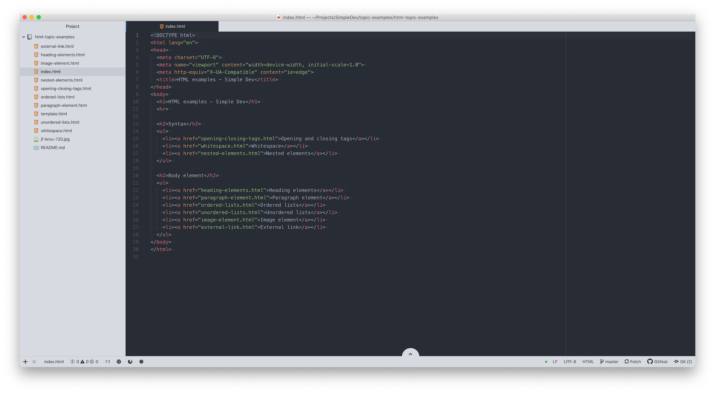 Syntax highlighting | Simple Dev Syntax highlighting | Simple Dev
